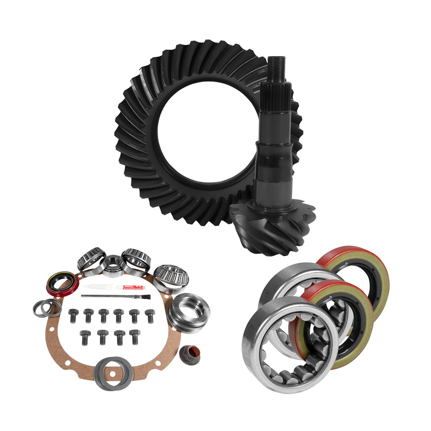 Yukon Gear & Axle YGK2044 Yukon Gear & Axle Ring and Pinion Gear and ...