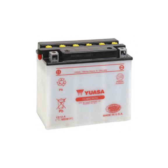 Yuasa Batteries YB16-B-CX Yuasa YuMicron CX Batteries | Summit Racing
