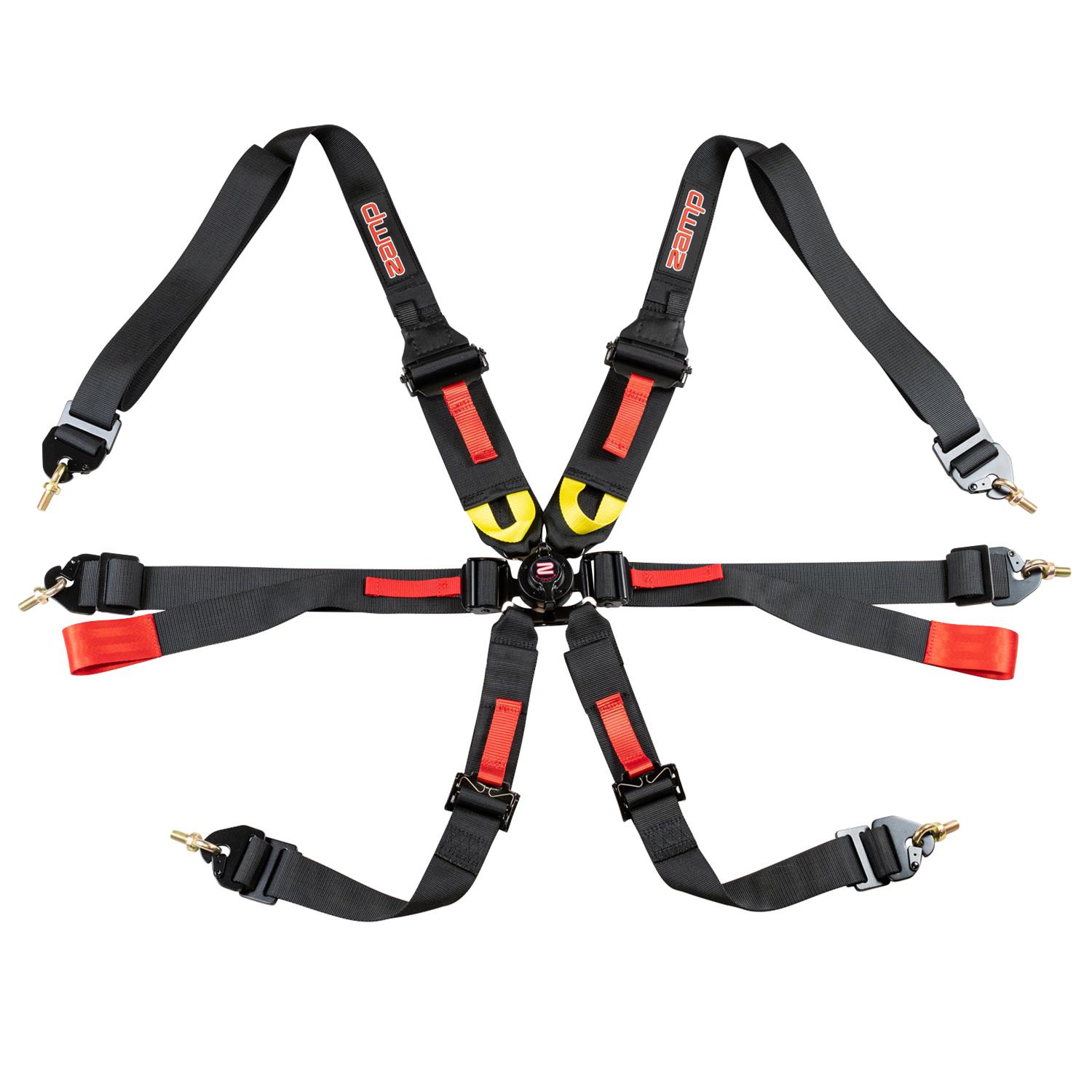 Zamp HARN03F003 Zamp FIA 6-Point Racing Harnesses | Summit Racing