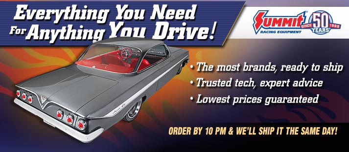 Free Shipping on Orders Over $99 at Summit Racing