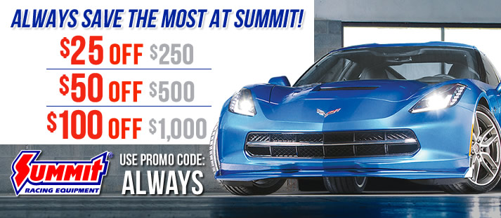 Free Shipping on Orders Over $99 at Summit Racing